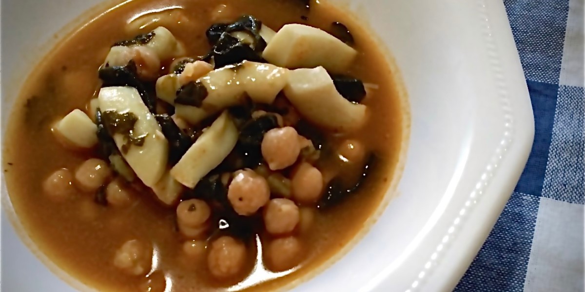 [GASTRO BY ALEX] Sipa na žlicu sa slanutkom i blitvom