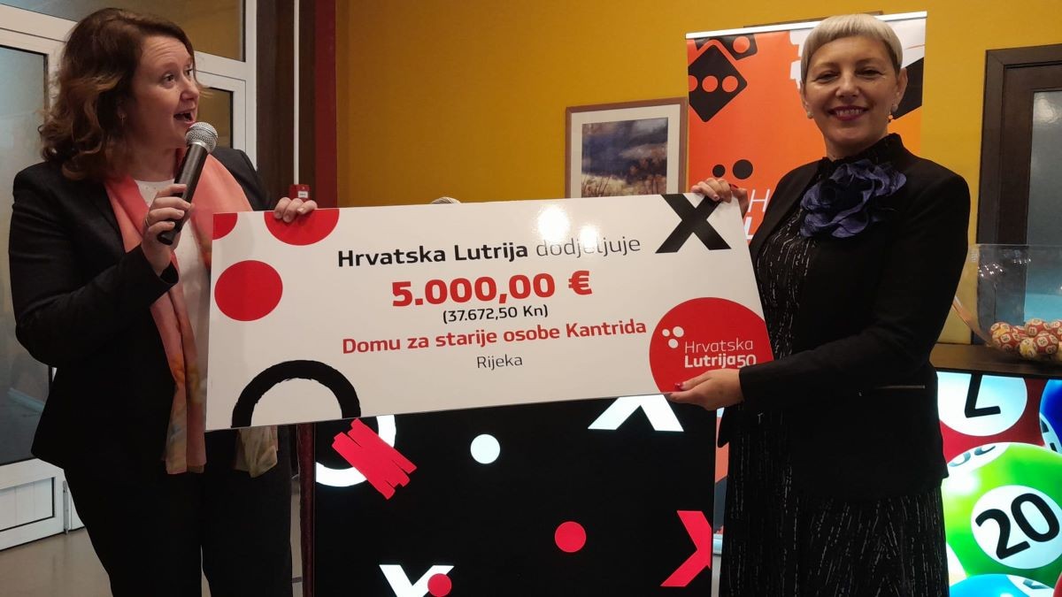 Bingo Tombola Hrvatske Lutrije održana u Domu za starije osobe Kantrida ...