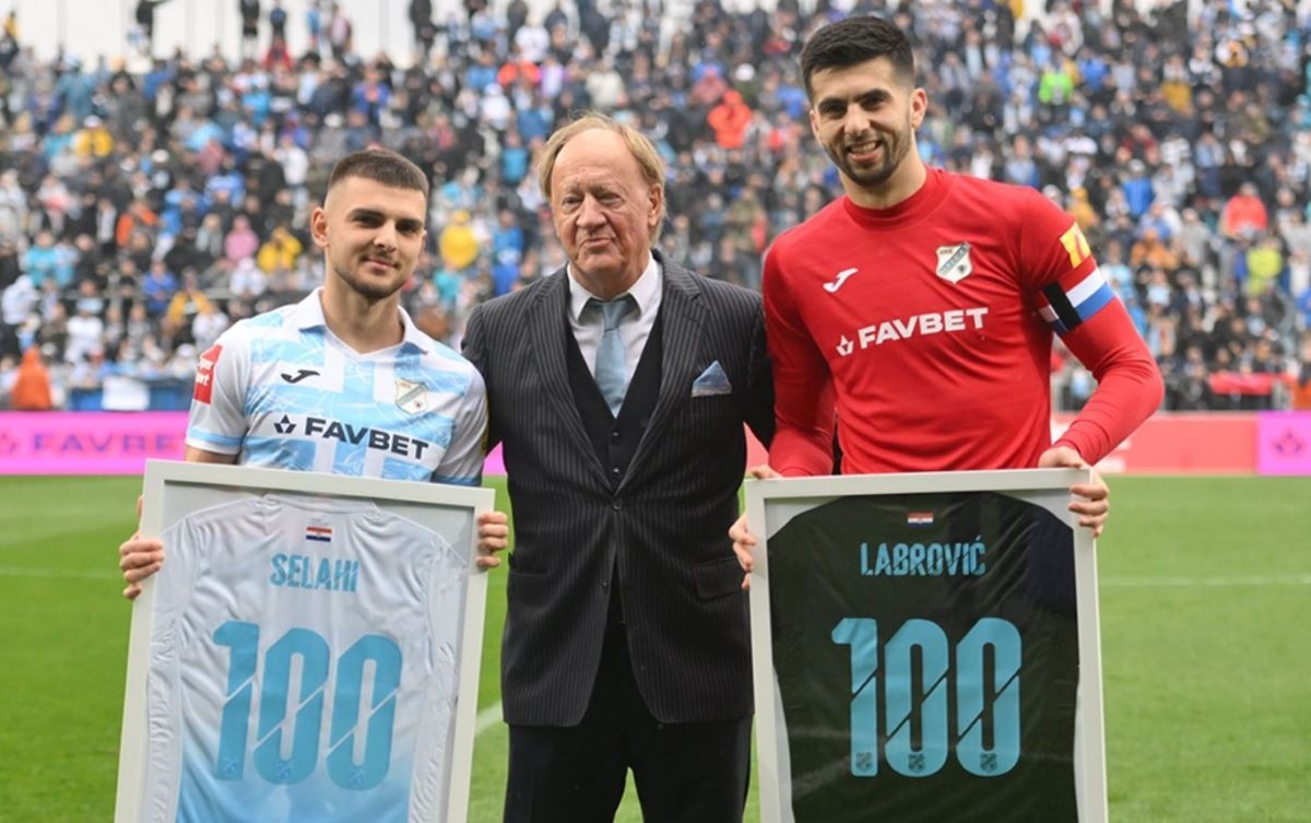 [VIDEO] Nediljko Labrović i Lindon Selahi upisali 100. nastup u dresu ...