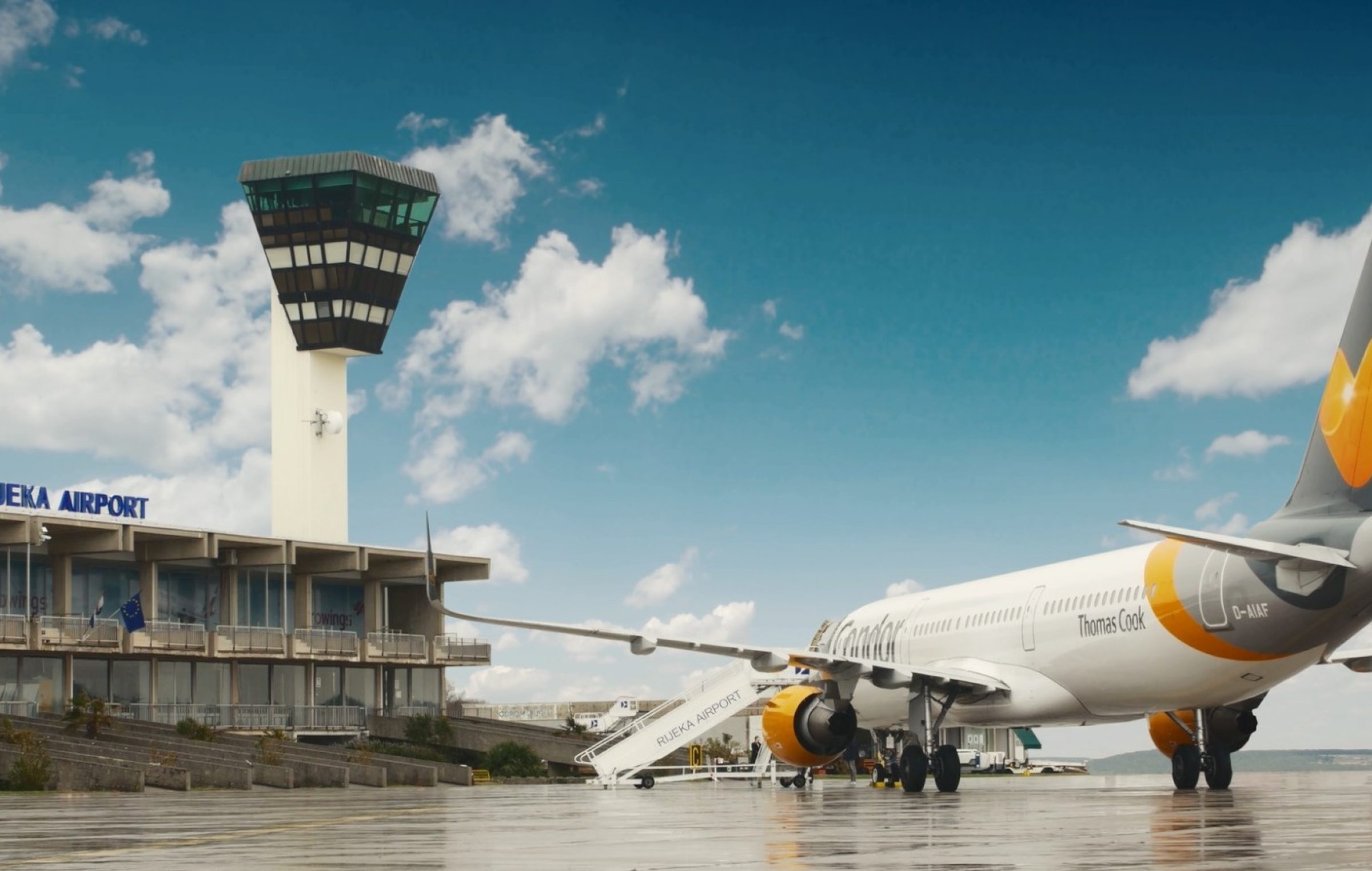 Zračna luka Rijeka u kolovozu je imala 9.800 putnika, što je pad od 79 ...